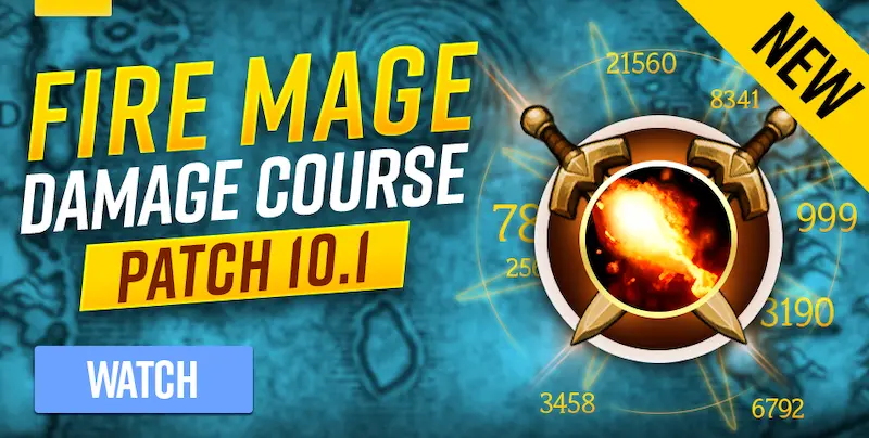 Solo Shuffle PvP Fire Mage Guide - World of Warcraft Dragonflight 10.1.7